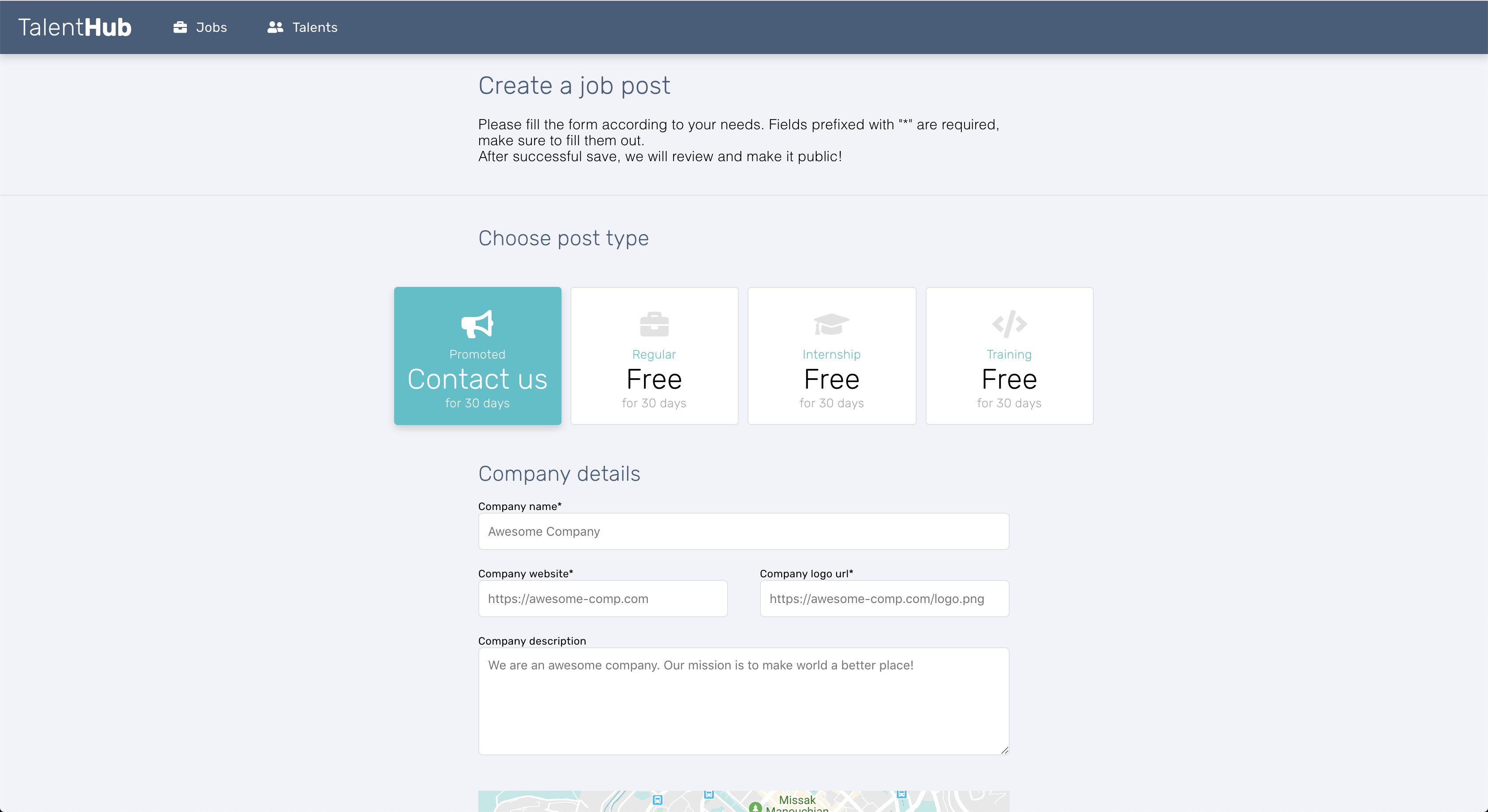 GitHub - ben-haim/talenthub: Job posting and applicant tracking app