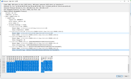 Should the snmp trap package format follow the IPMI platform-event-trap(PET) specification ...