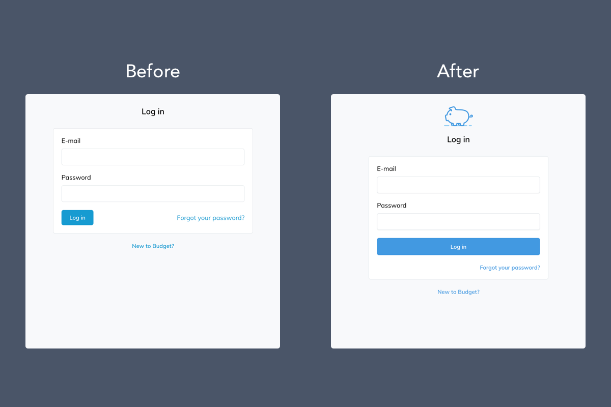 Improve Pages For Logging In And Registering · Issue 87 · Range Of