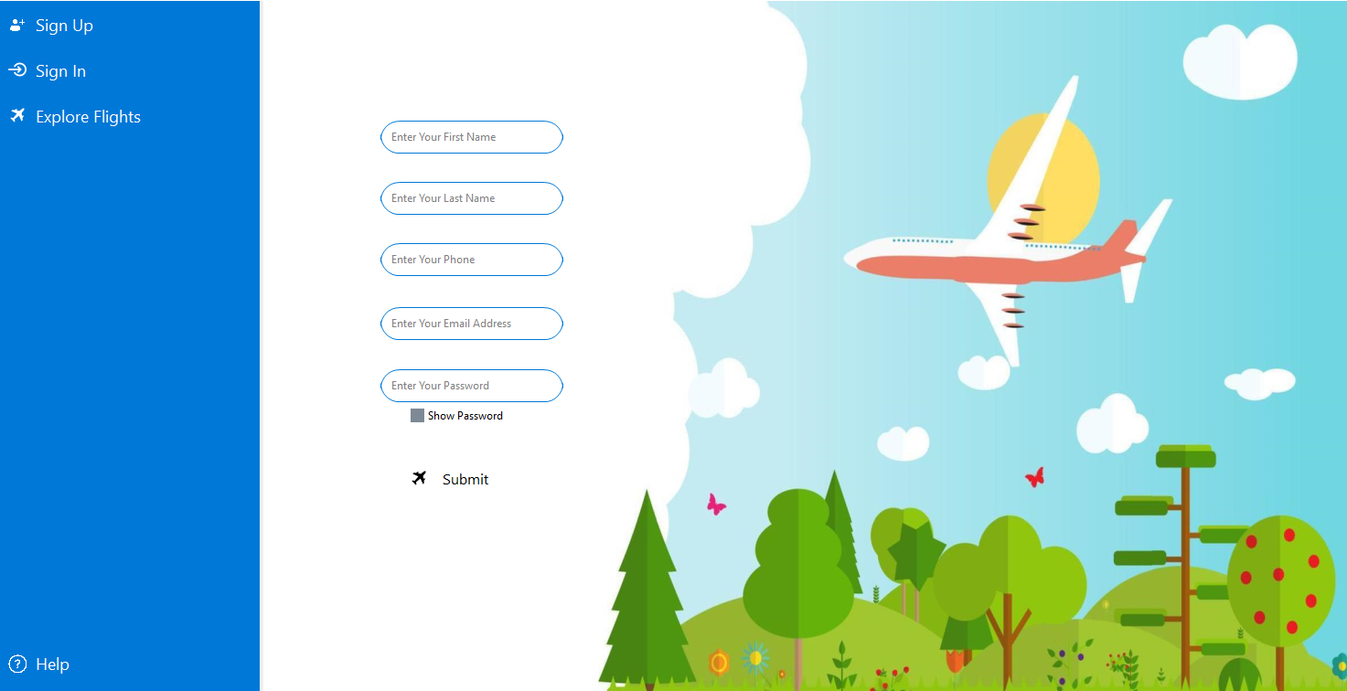 GitHub - TheOnlyMonster/Flight-Reservation-System-GUI: The Flight ...