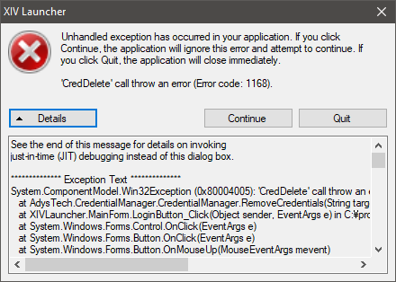 Only able to log in if 'save for next startup' option is selected · Issue #12 · goatcorp ...