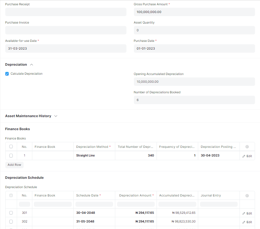 Asset Depreciation Schedule is Wrong! · Issue #34920 · frappe/erpnext ...