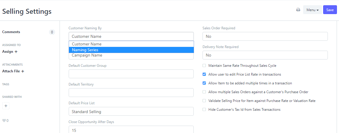 Naming Series for Projects DocType · Issue #10693 · frappe/erpnext · GitHub