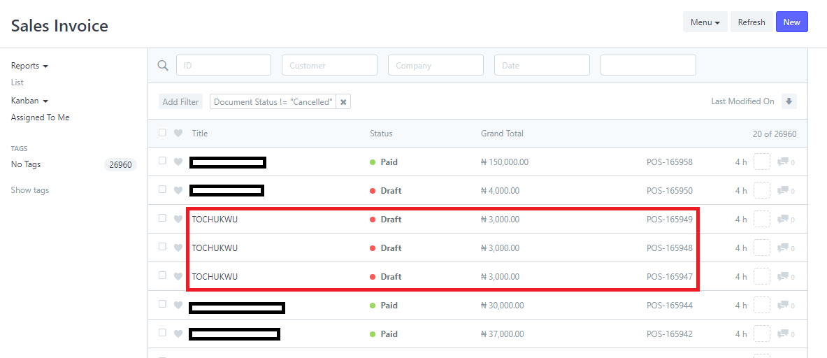 IMPORTANT! POS bug: Duplicate sale and premature conclusion (automatically) · Issue #12645 ...