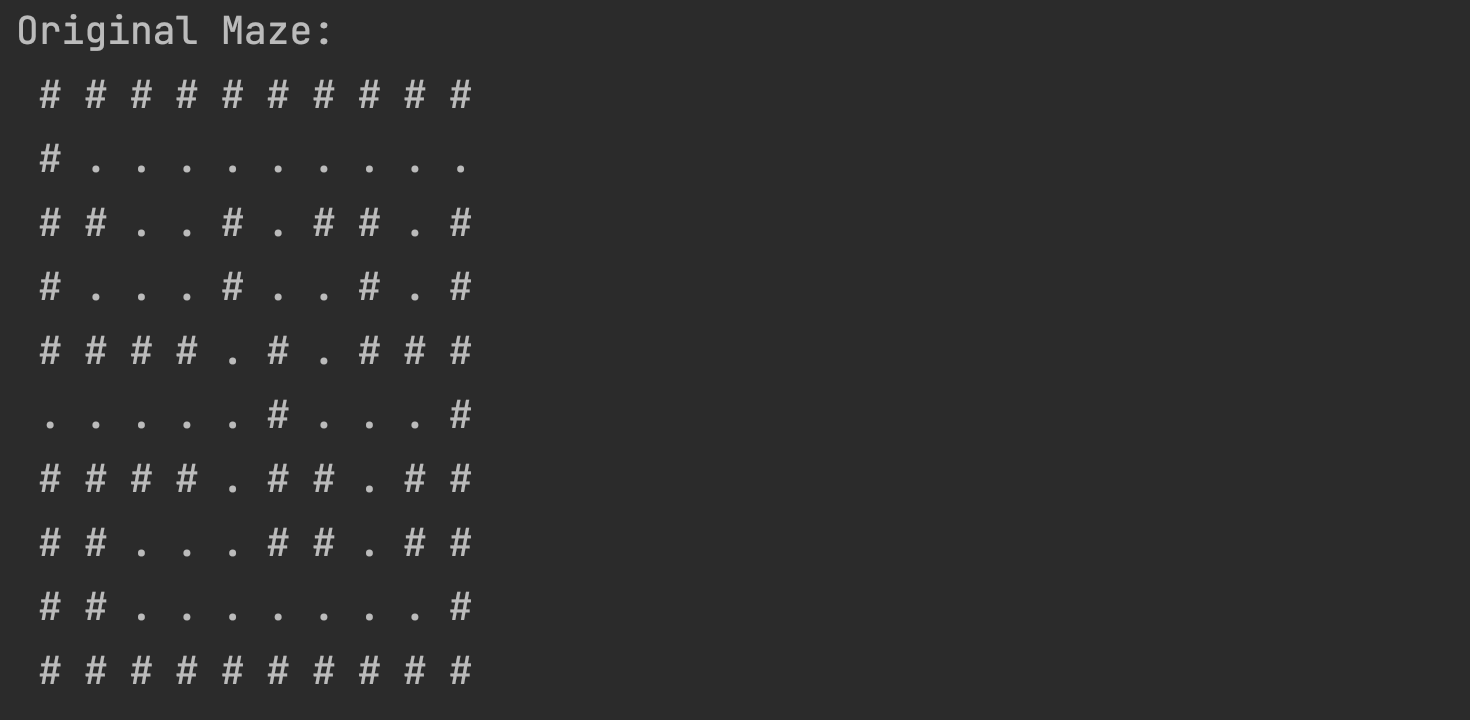 GitHub - scp02/mazes: When you decide to write a program to solve mazes for you