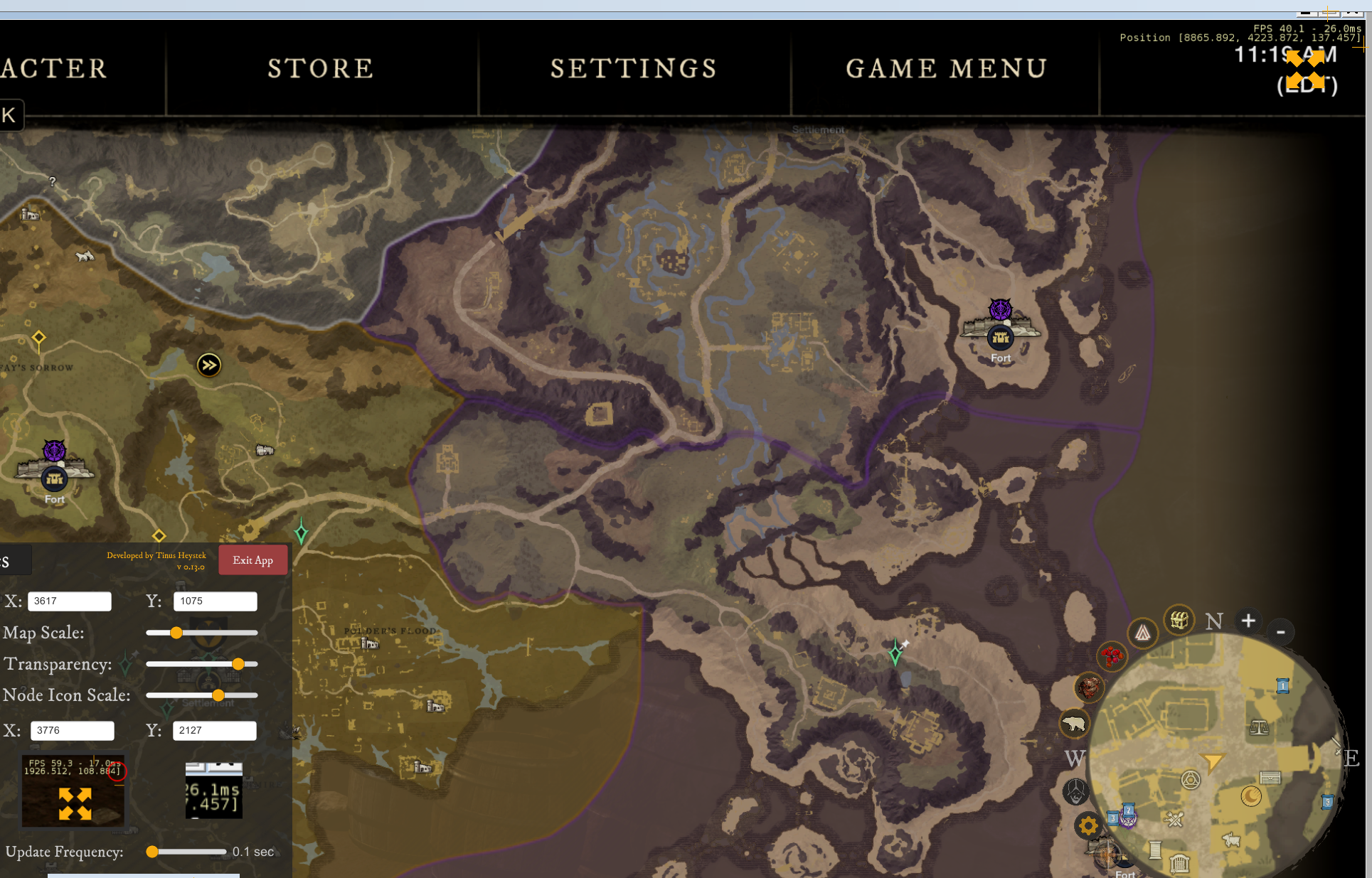 Can't get coordinates to update · Issue #22 · TinusHeystek/new-world ...