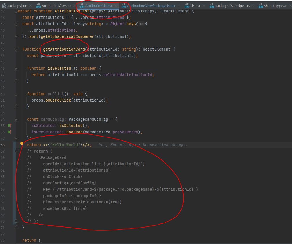 Improve rendering time of package cards in attribution view · Issue #1312 · opossum-tool ...