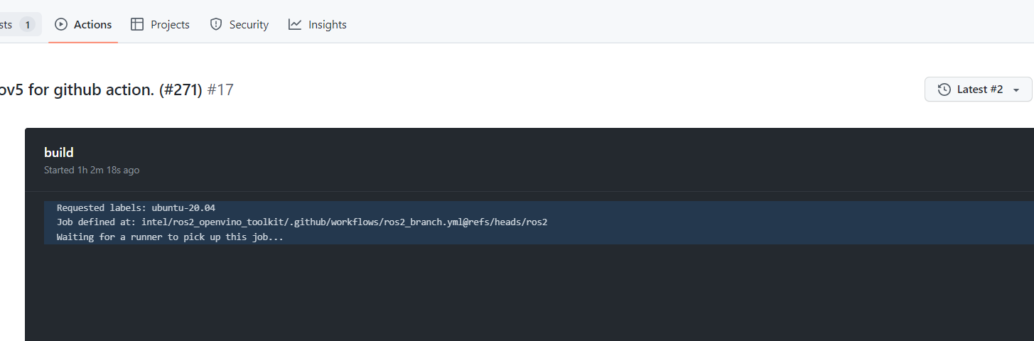 Why github action waiting for a runner to pick up this job while ... Why github action waiting for a runner to pick up this job while ...