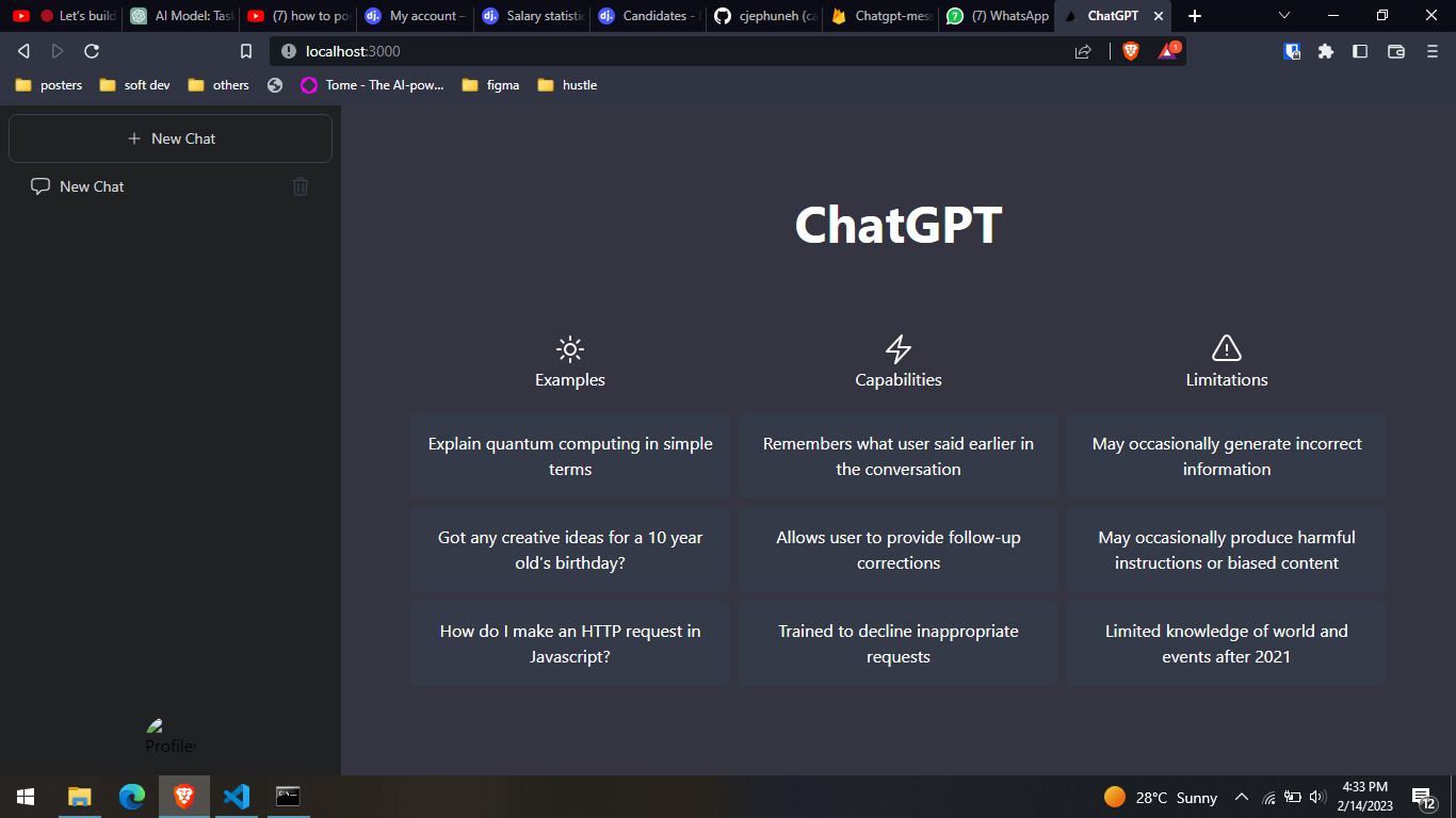 GitHub - cjephuneh/chatgpt