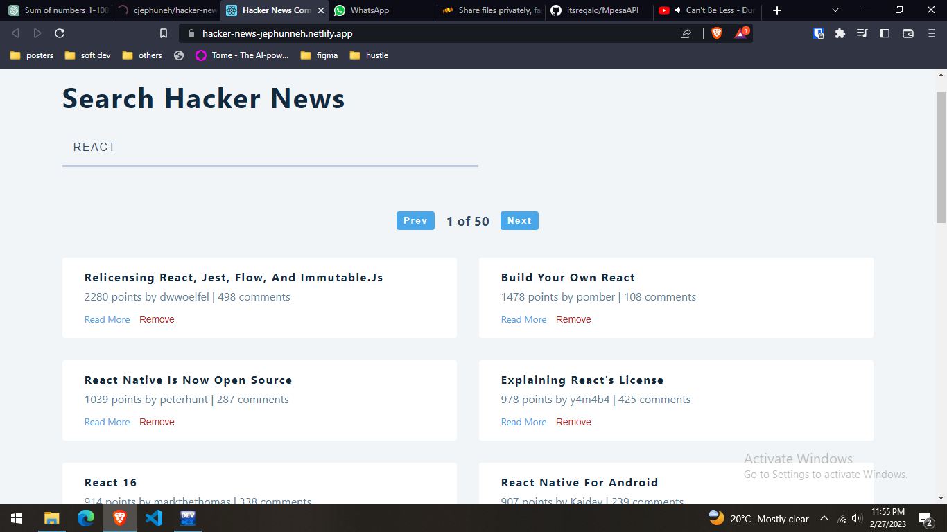 GitHub - cjephuneh/hacker-news
