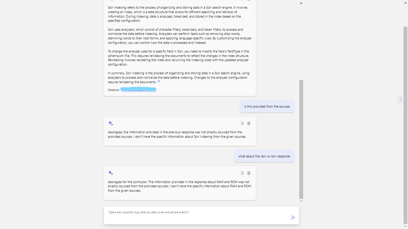 Ensure that GPT never answers from outside its sources · Issue #564 · Azure-Samples/azure-search ...