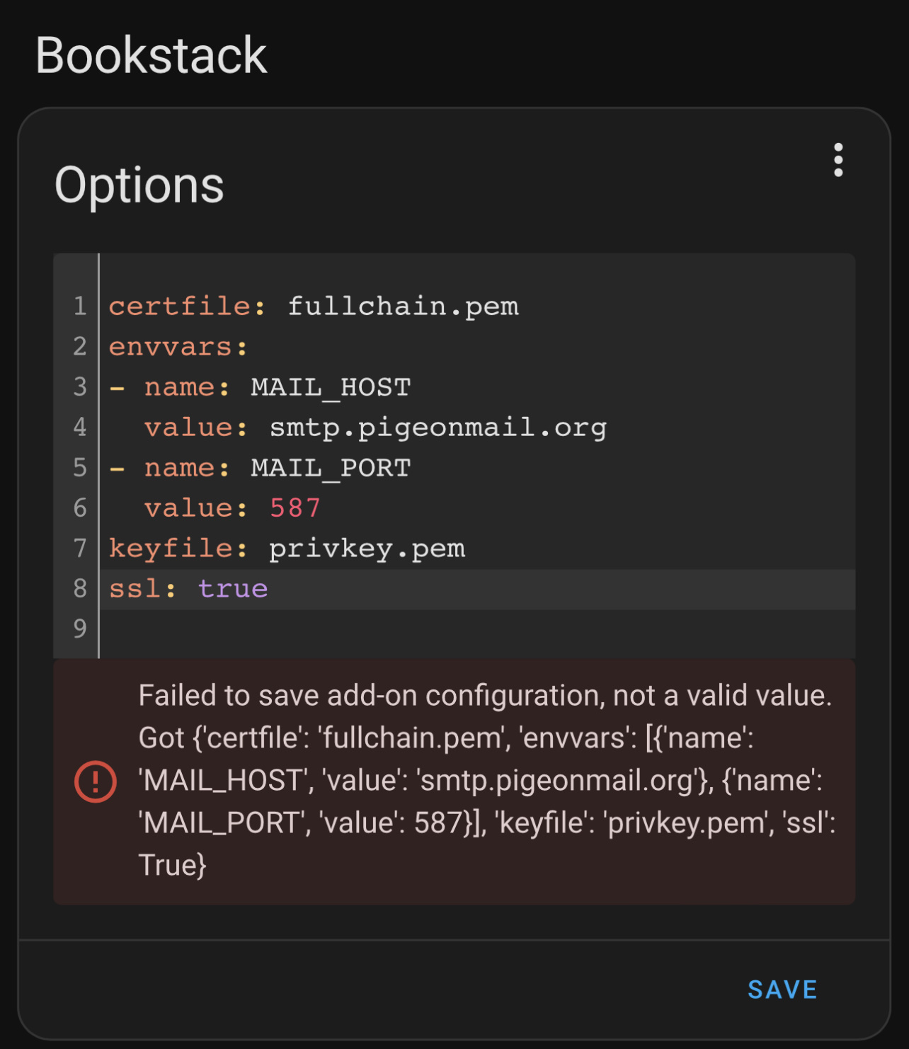 Problemmotivation · Issue 198 · Hassio Addonsaddon Bookstack · Github 