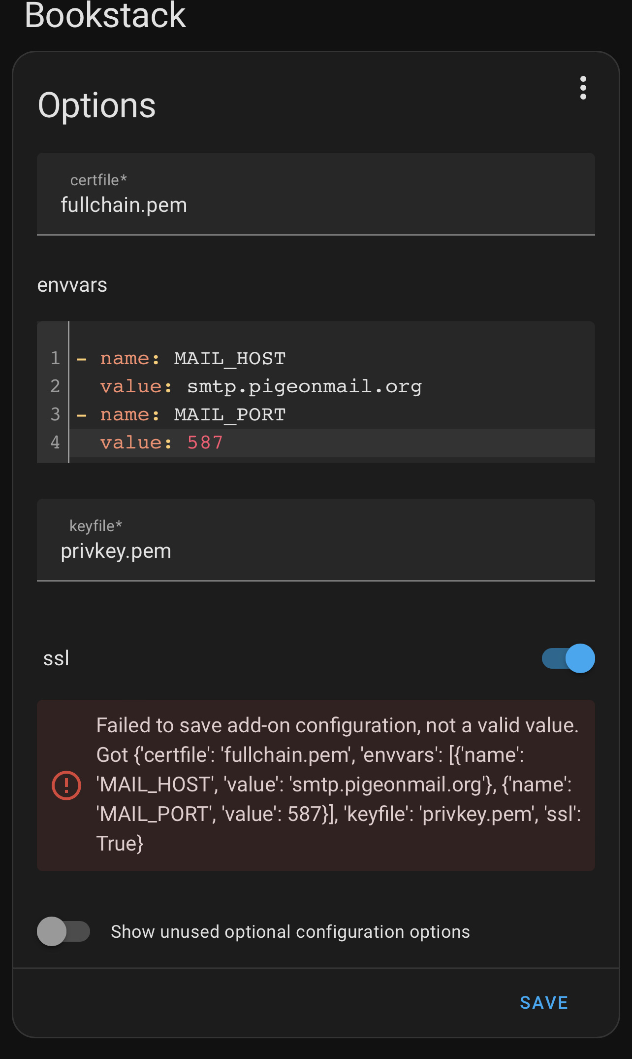 Problemmotivation · Issue 198 · Hassio Addonsaddon Bookstack · Github