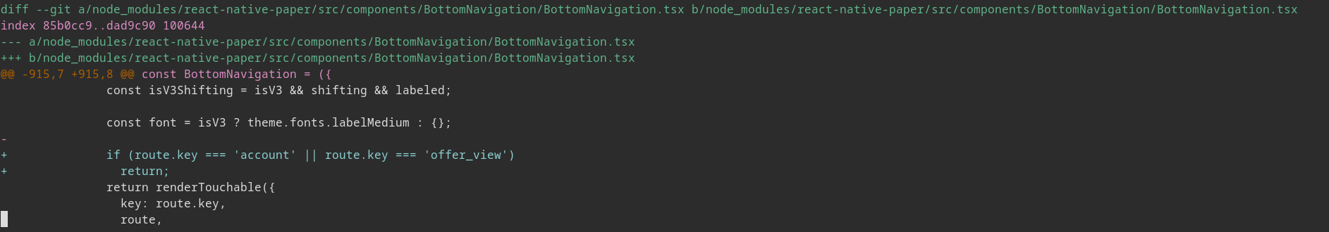 Gradle Does Not Apply Patch Package Patches · Issue 36082 · Facebook React Native · Github