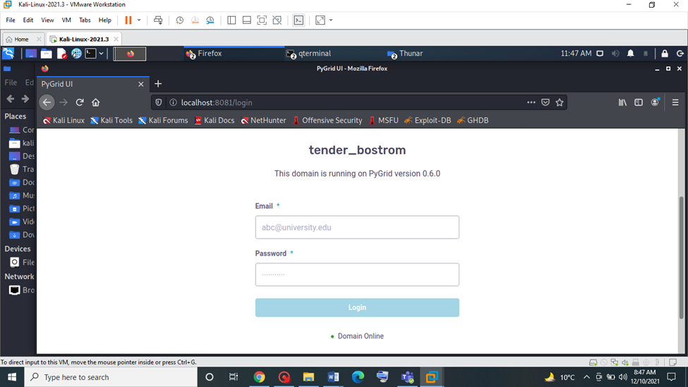Need credentials of PyGrid admin UI · Issue #6235 · OpenMined/PySyft · GitHub