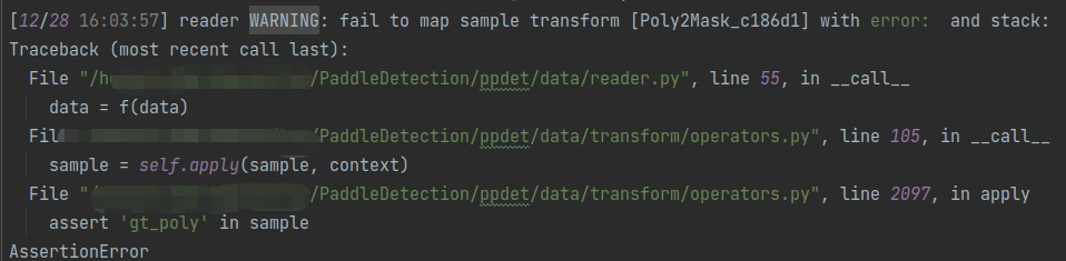 使用solov2训练自己的数据集出现问题 · Issue #5016 · PaddlePaddle/PaddleDetection · GitHub