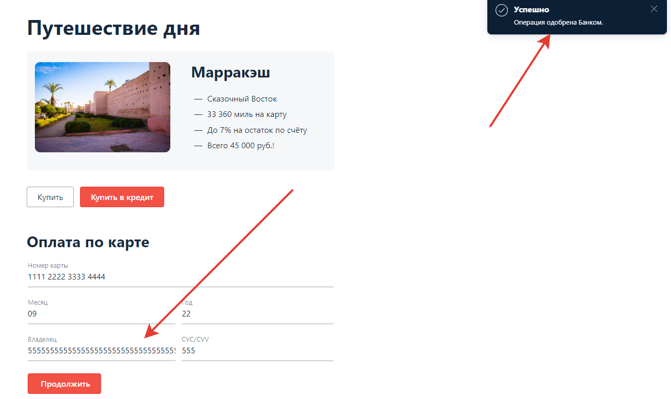 Поле Владелец принимает альтернативные символы · Issue 4 · Taniakkuautotest Module Project 