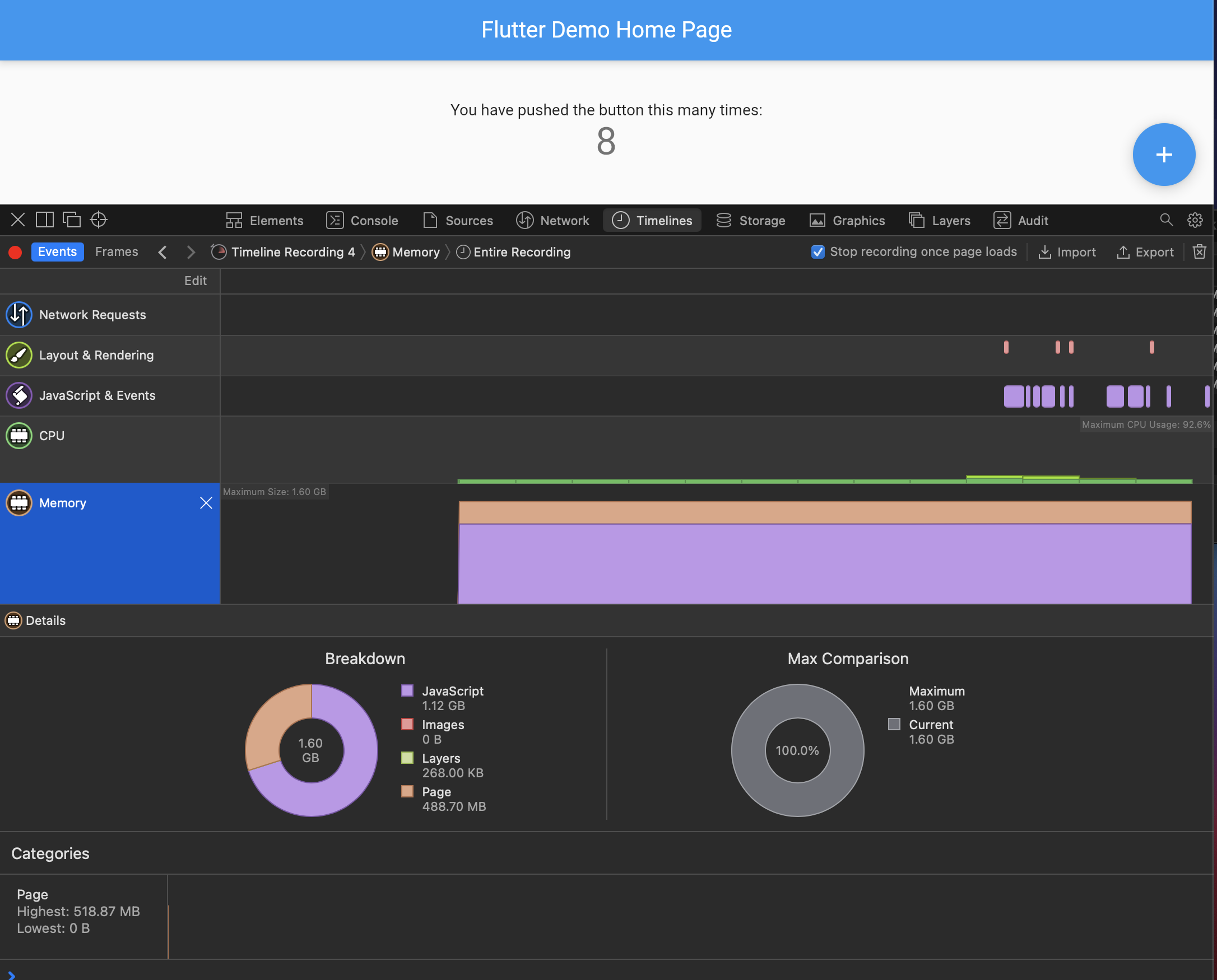 Safari high memory usage · Issue #93404 · flutter/flutter · GitHub