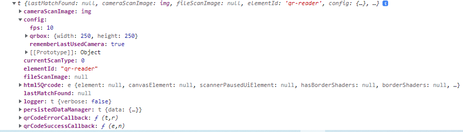 Code scan error = QR code parse error, error = N: No MultiFormat Readers were able to detect the ...