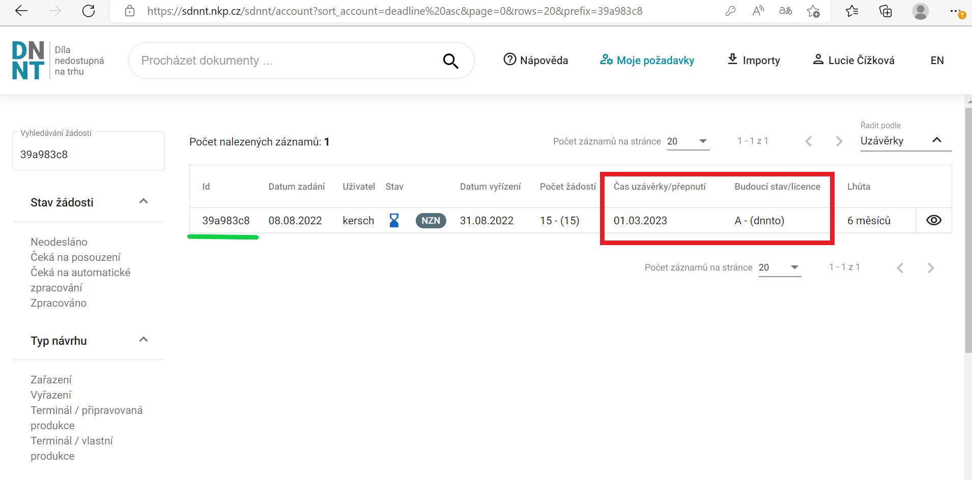 NZN - některé schválené návrhy nezískaly stav PA · Issue #479 · NLCR/SeznamDNNT · GitHub
