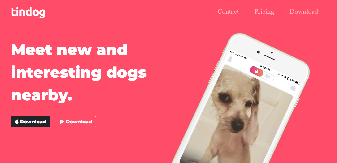 GitHub - DarkRoster/tindog: TinDog project with html and css.