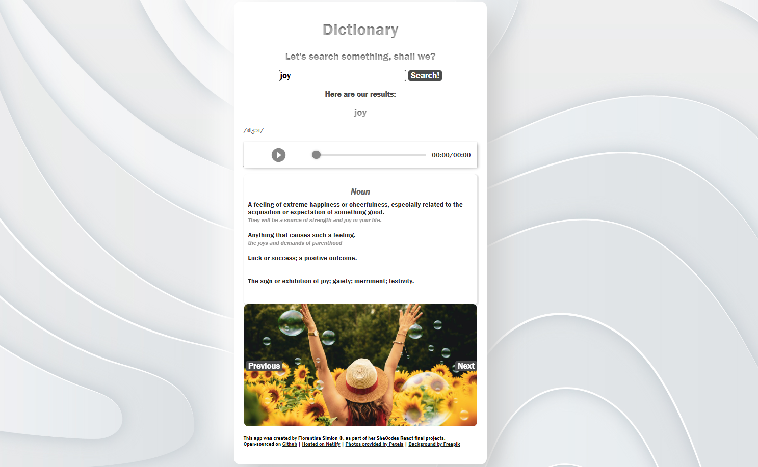 GitHub - Latteflo/Dictionary