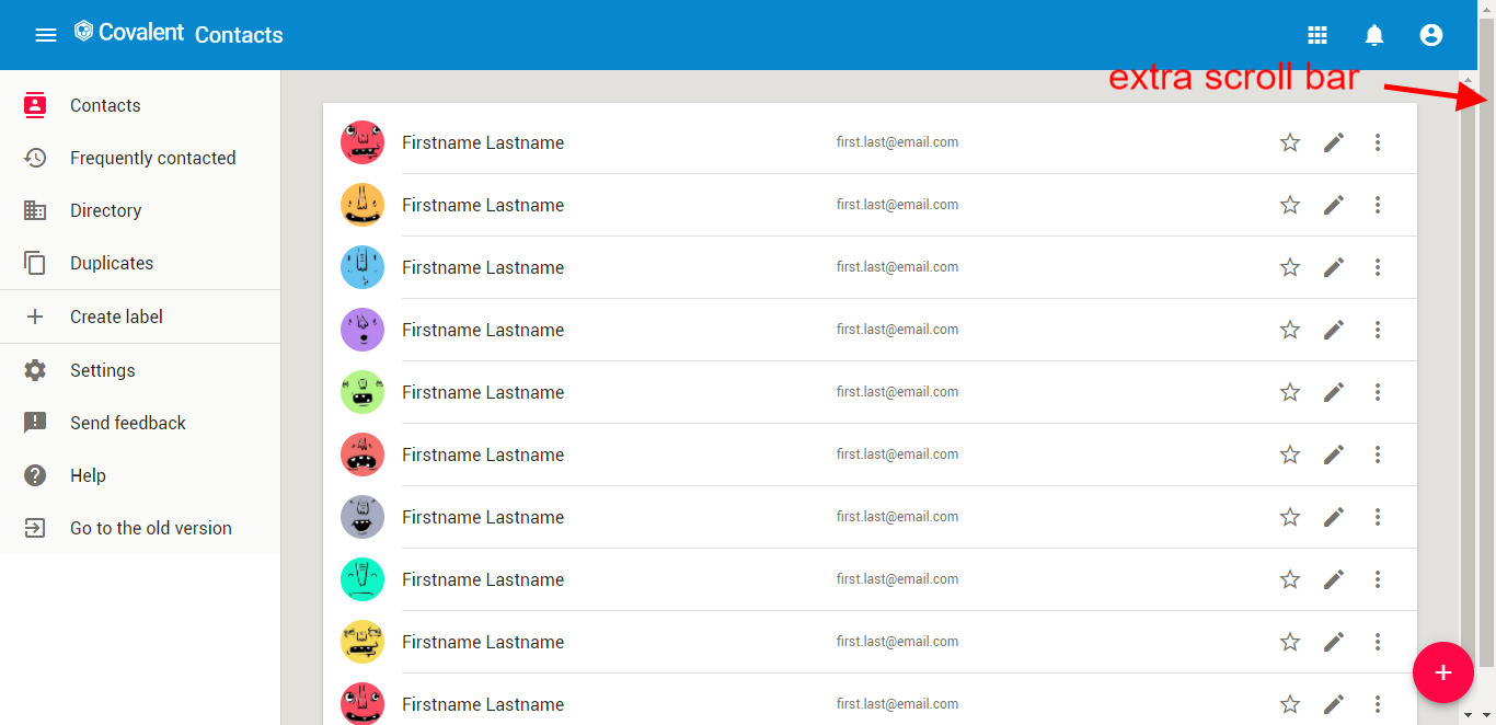 Extra Scrollbar in contacts template · Issue #1062 · Teradata/covalent · GitHub