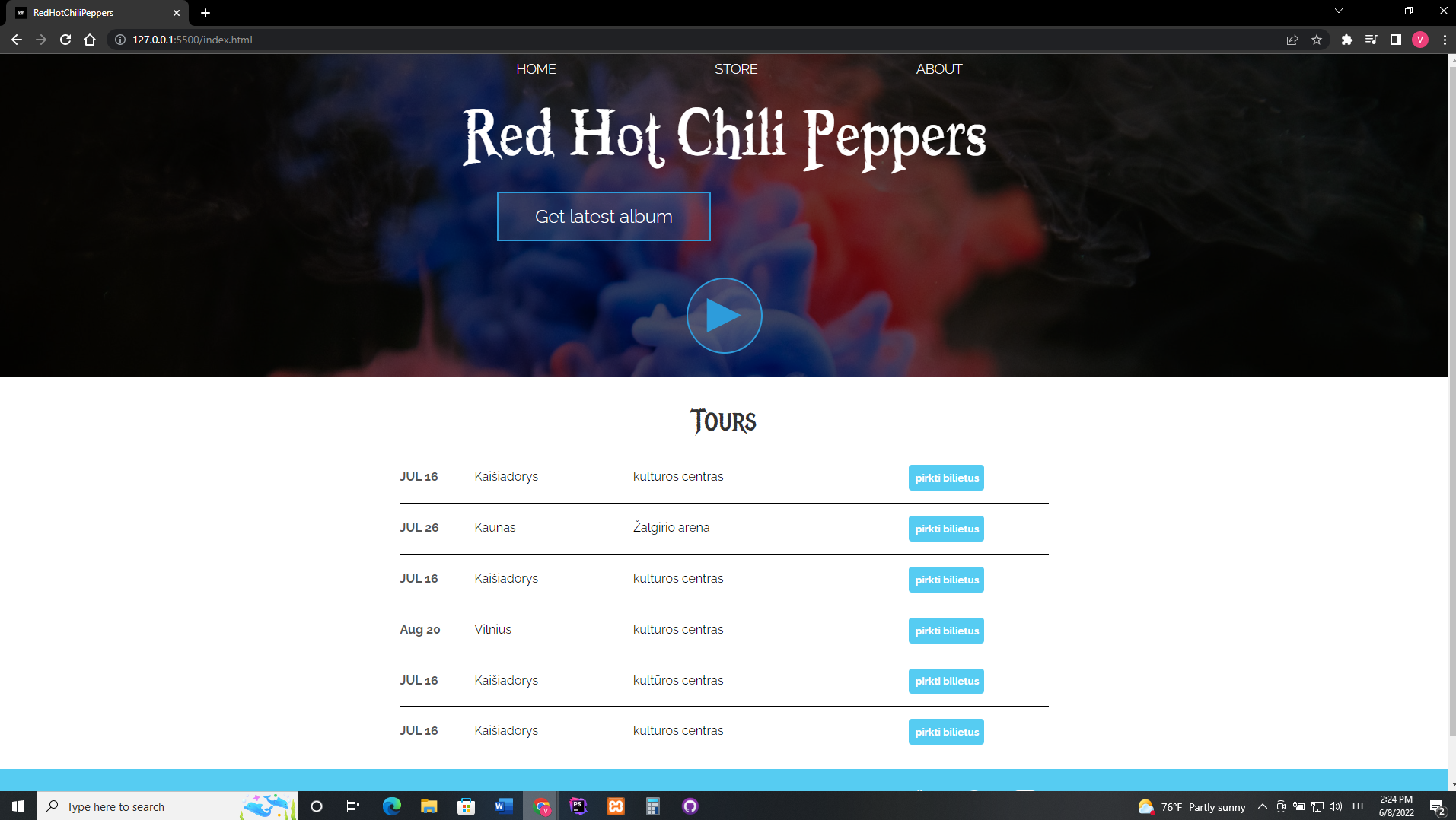 GitHub - vytautasbartkevicius/Simple-Website-HTML-CSS: Simple website ...