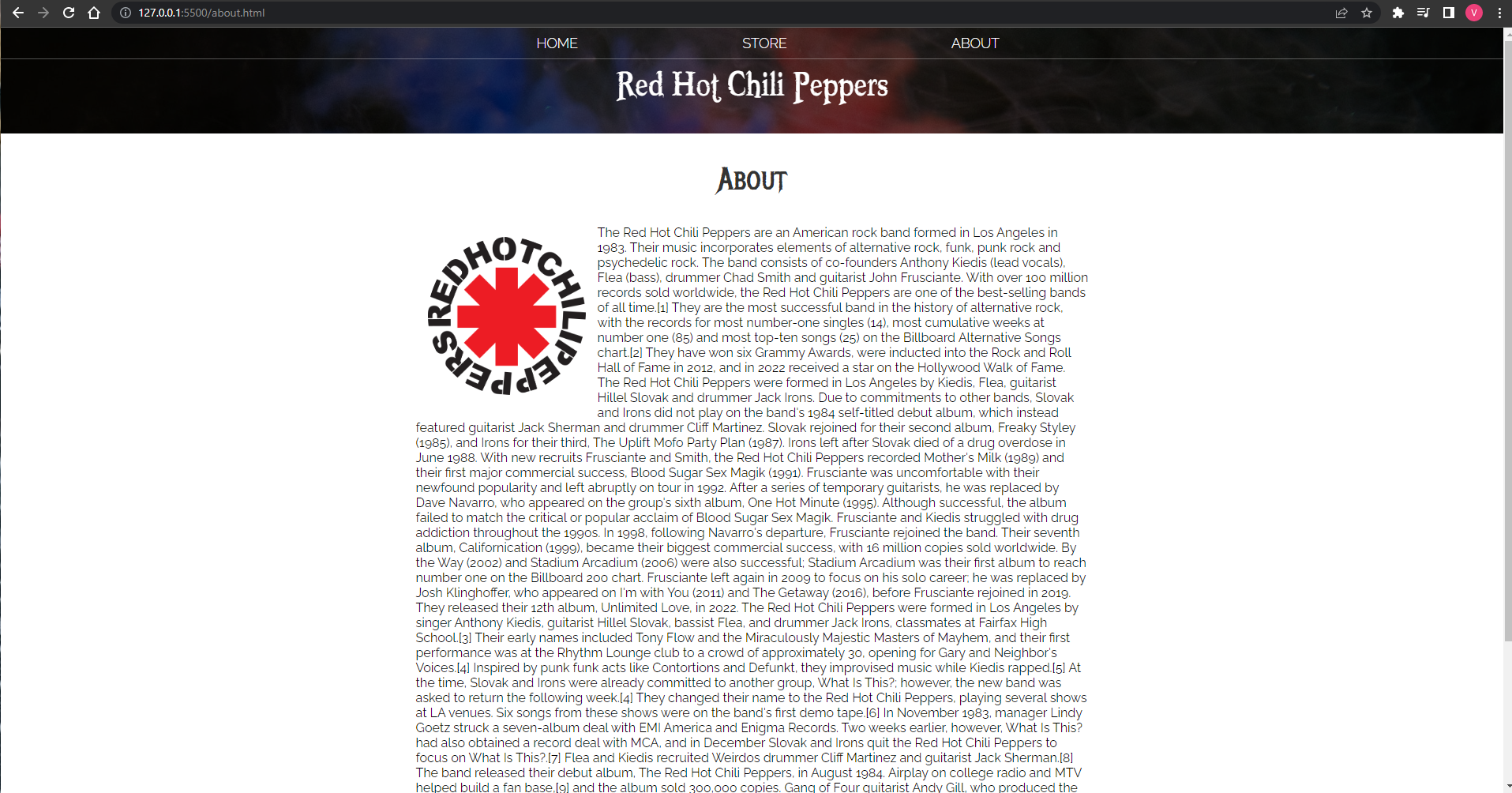 GitHub - vytautasbartkevicius/Simple-Website-HTML-CSS: Simple website ...
