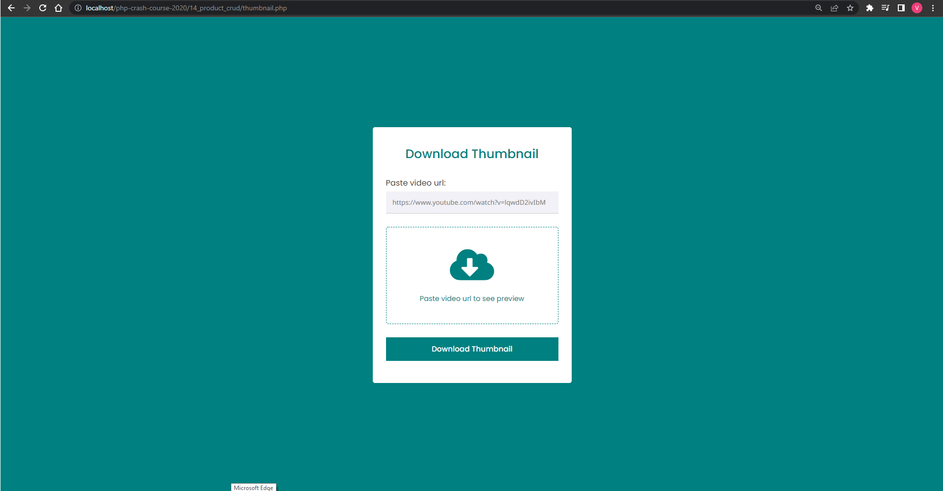 GitHub - vytautasbartkevicius/Thumbnail-downloader-PHP-Javascript-html ...