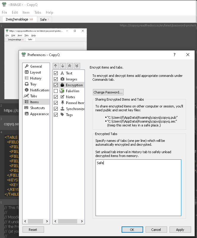 Encrypted Tab not working · Issue #2363 · hluk/CopyQ · GitHub