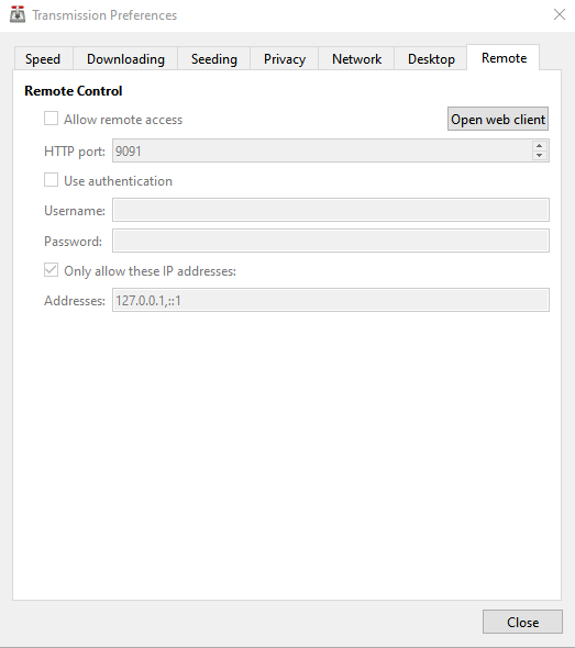 Allow setting Remote Control in thin-client mode · Issue #4819 ...