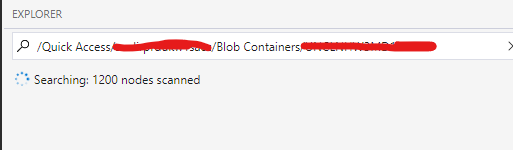Search inside Blob Containers takes forever in v1.31.0 · Issue #7197 · microsoft ...