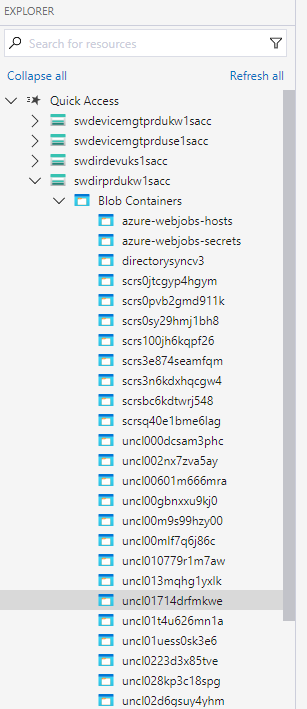 Search inside Blob Containers takes forever in v1.31.0 · Issue #7197 · microsoft ...