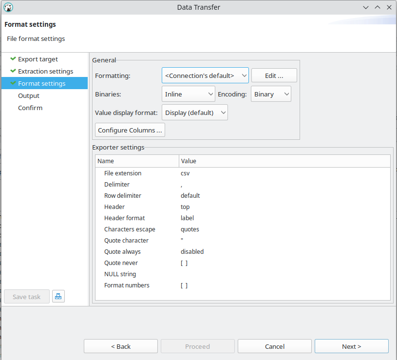 Export from query to CSV fails with tasks error · Issue #19777 · dbeaver/dbeaver · GitHub