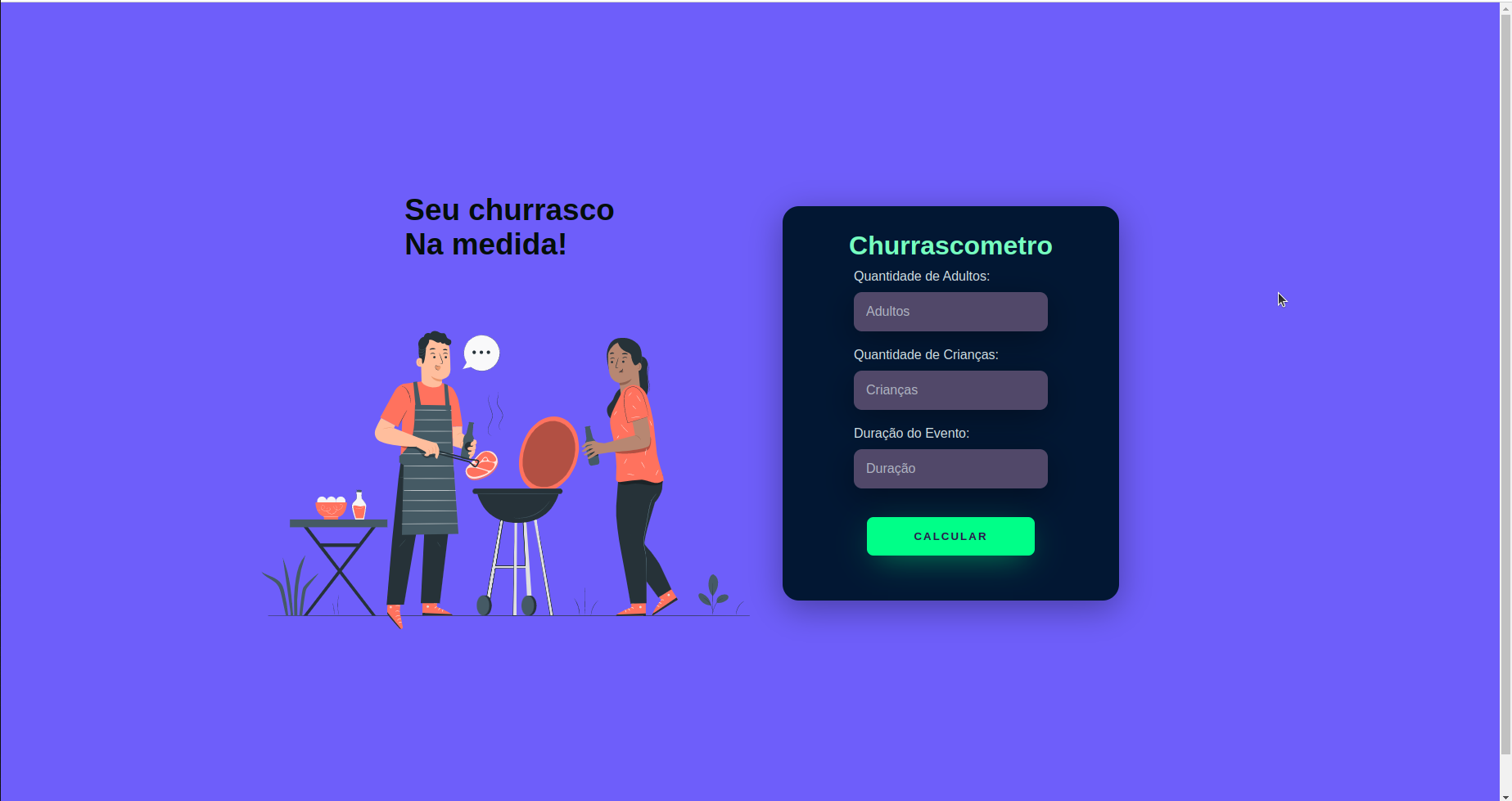 GitHub - Danielvieira08/Churrascometro: Projeto Desenvolvido no curso do ProgrBr