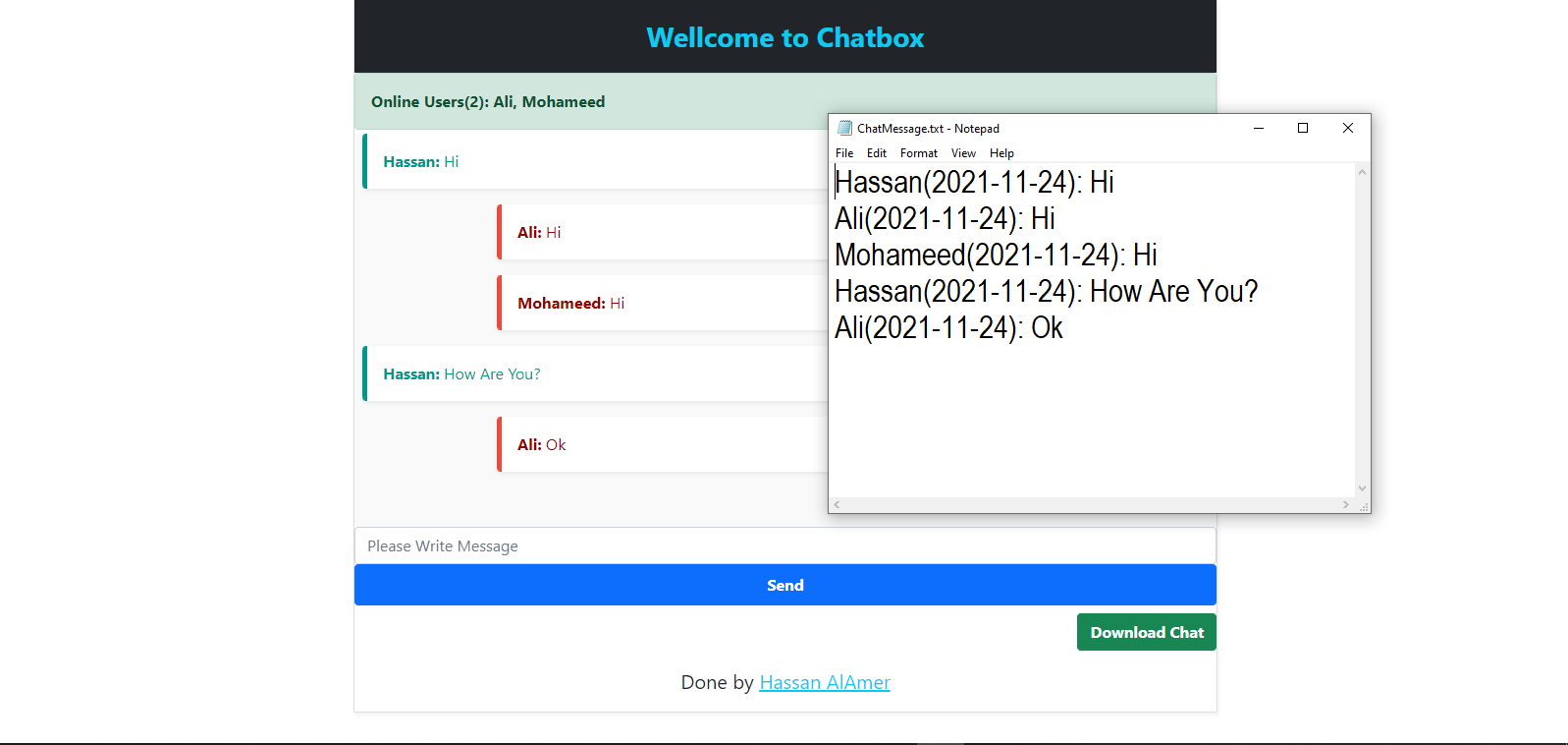 GitHub - Hassan-AlAmer/Chatbox: MERN Project Chatbox