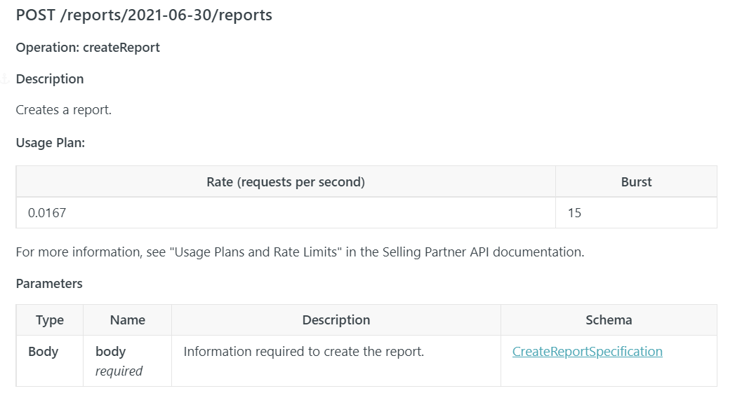 [BUG][SP-API] Reports API is not working as intended to documentations. · Issue #2842 · amzn ...