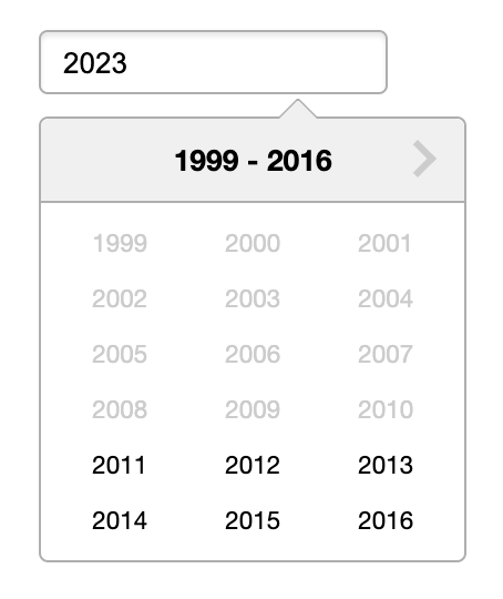 Showyearpicker With Min And Max Dates Show Years In Single Tab · Issue 4019 · Hacker0x01 React