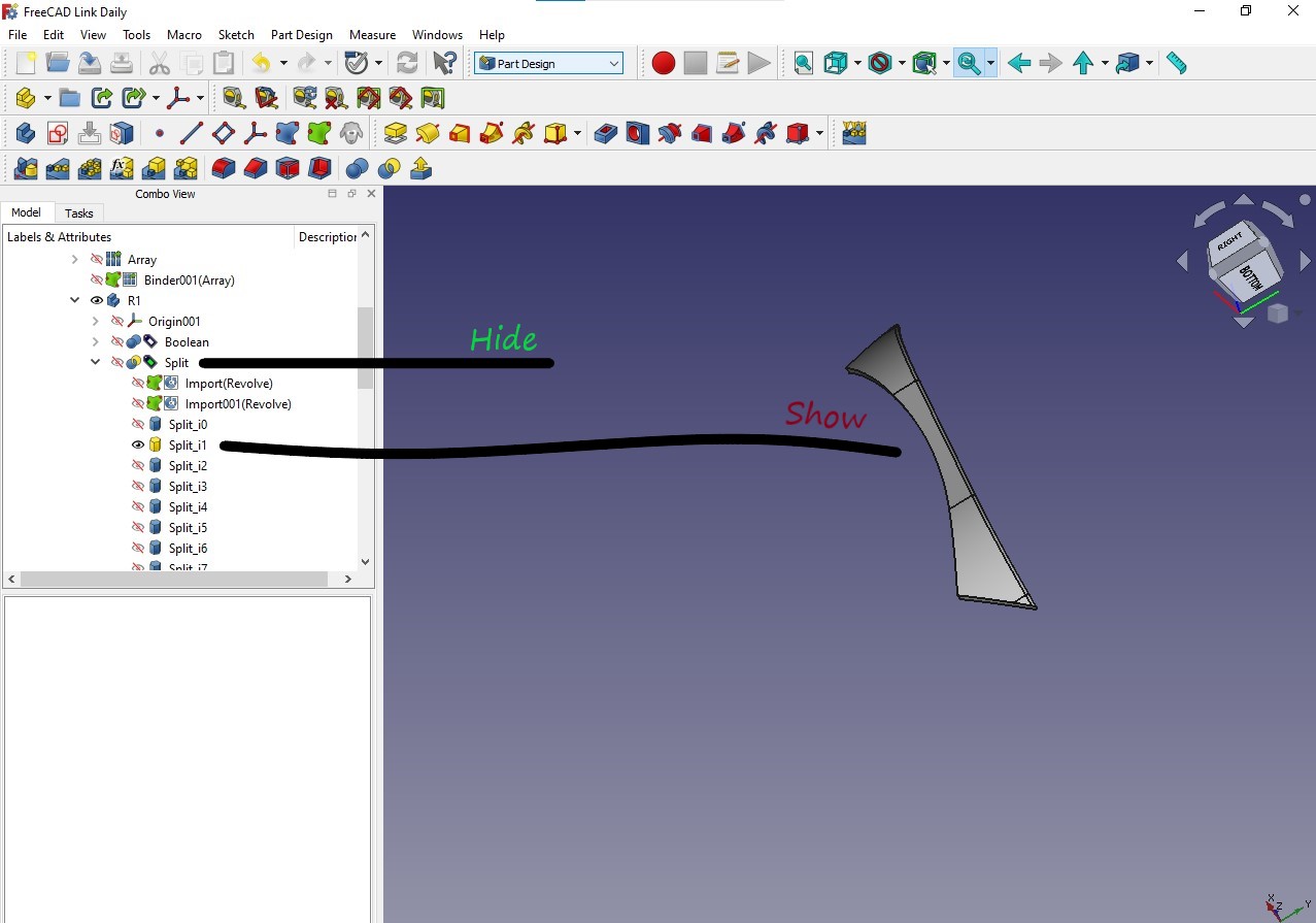 visibility issue · Issue #1083 · realthunder/FreeCAD_assembly3 · GitHub