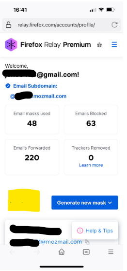 Search and filter buttons barely visible on iOS · Issue #1919 · mozilla/fx-private-relay · GitHub