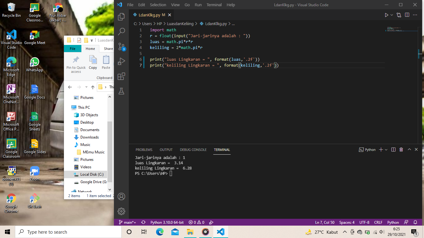 GitHub - pyatamaa/LuasdanKeliing