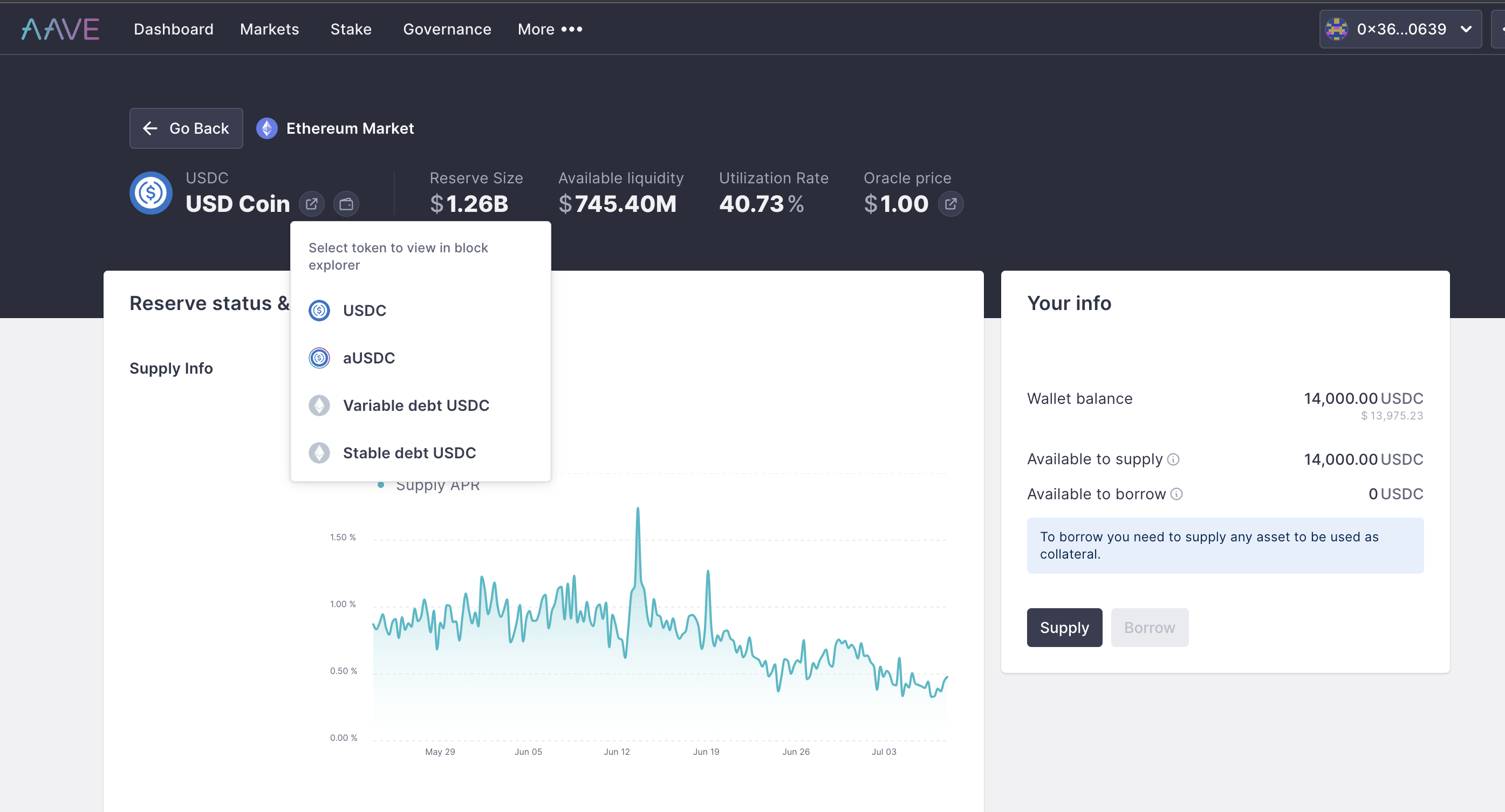 Reserve Overview Improvements · Issue 720 · Aave Interface · Github