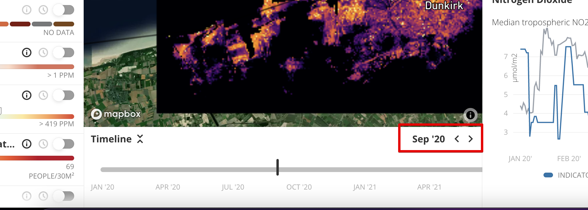 Research/wireframe possible time slider or other solution · Issue #200 · NASA-IMPACT/veda-ui ...