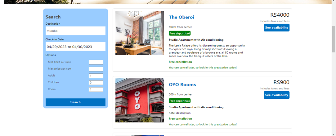 GitHub - ReejoJoseph1244/Hotel-Booking-App: This is a Hotel Room Reservation Portal made using ...