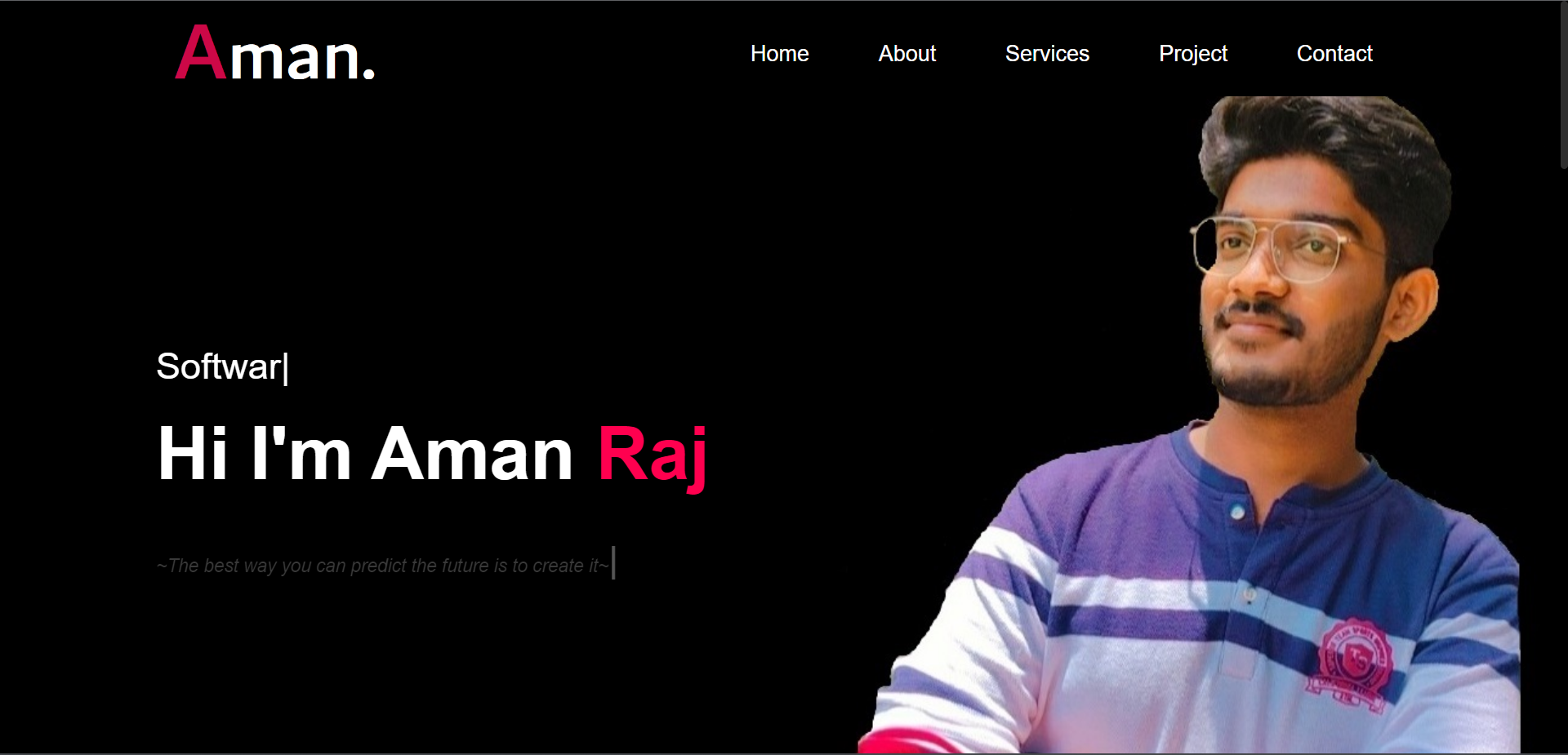 GitHub - AmanRaj08/OIBSIP_TASK-2_portfolio