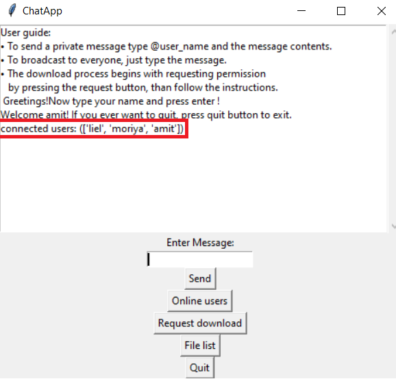 GitHub - MoriyaBarel/ChatApp