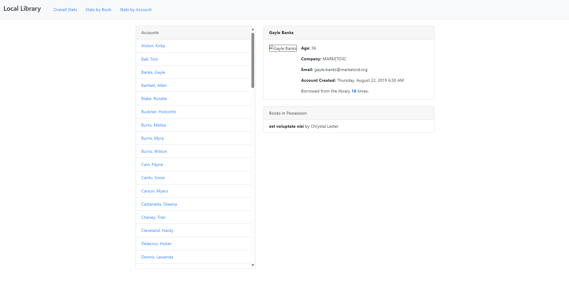 GitHub - MattKulka/localLibrary