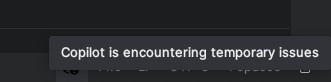 Copilot is failing to "cooperate" every few lines, and crashes ...