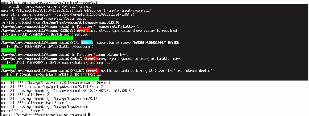 trying to compile input_wacom on centos 7.7 stock getting struct errors · Issue #277 ...